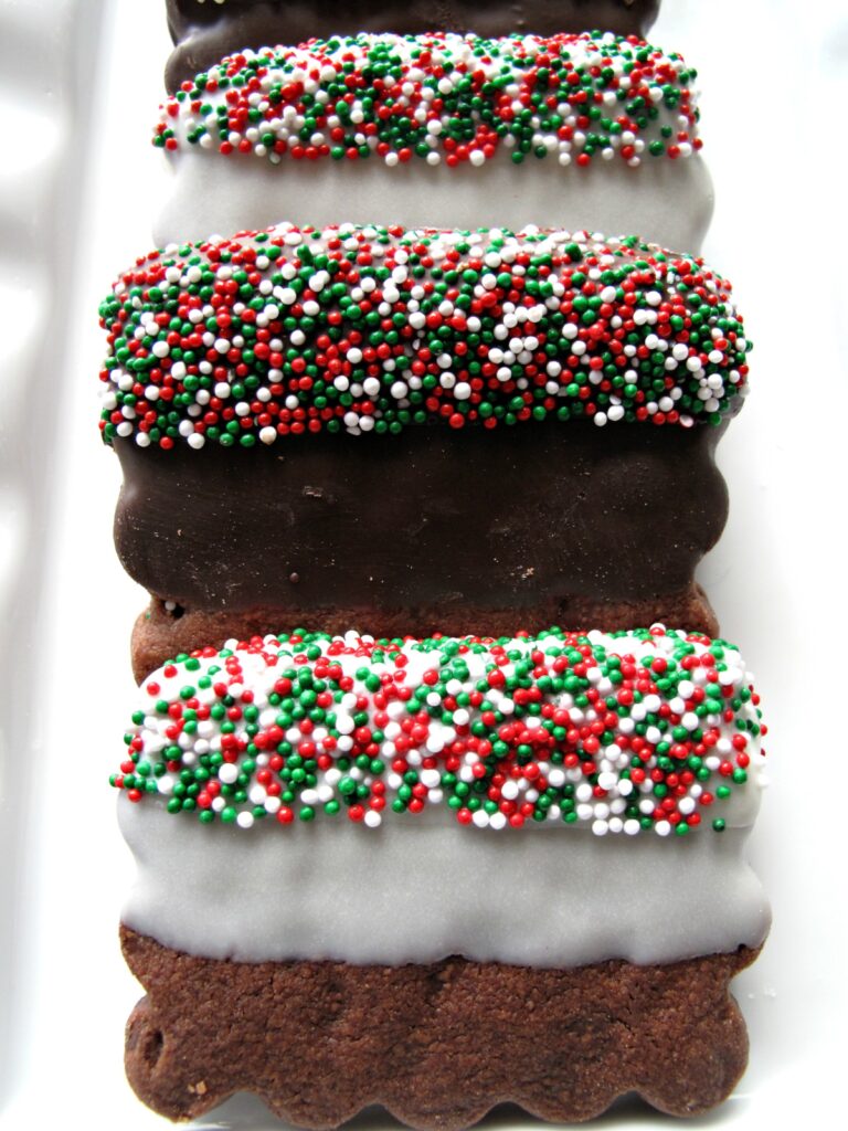 Chocolate Shortbread Cookies - The Monday Box