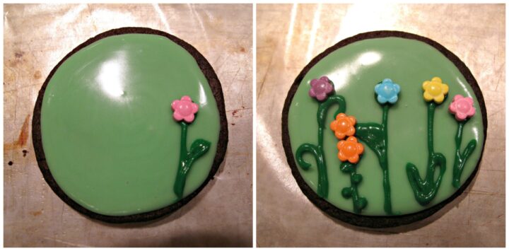 Spring Flowers and Smiling Sun Sugar Cookies - The Monday Box