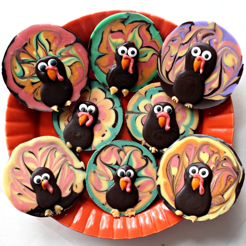 Thanksgiving Chocolate Turkeys - The Monday Box