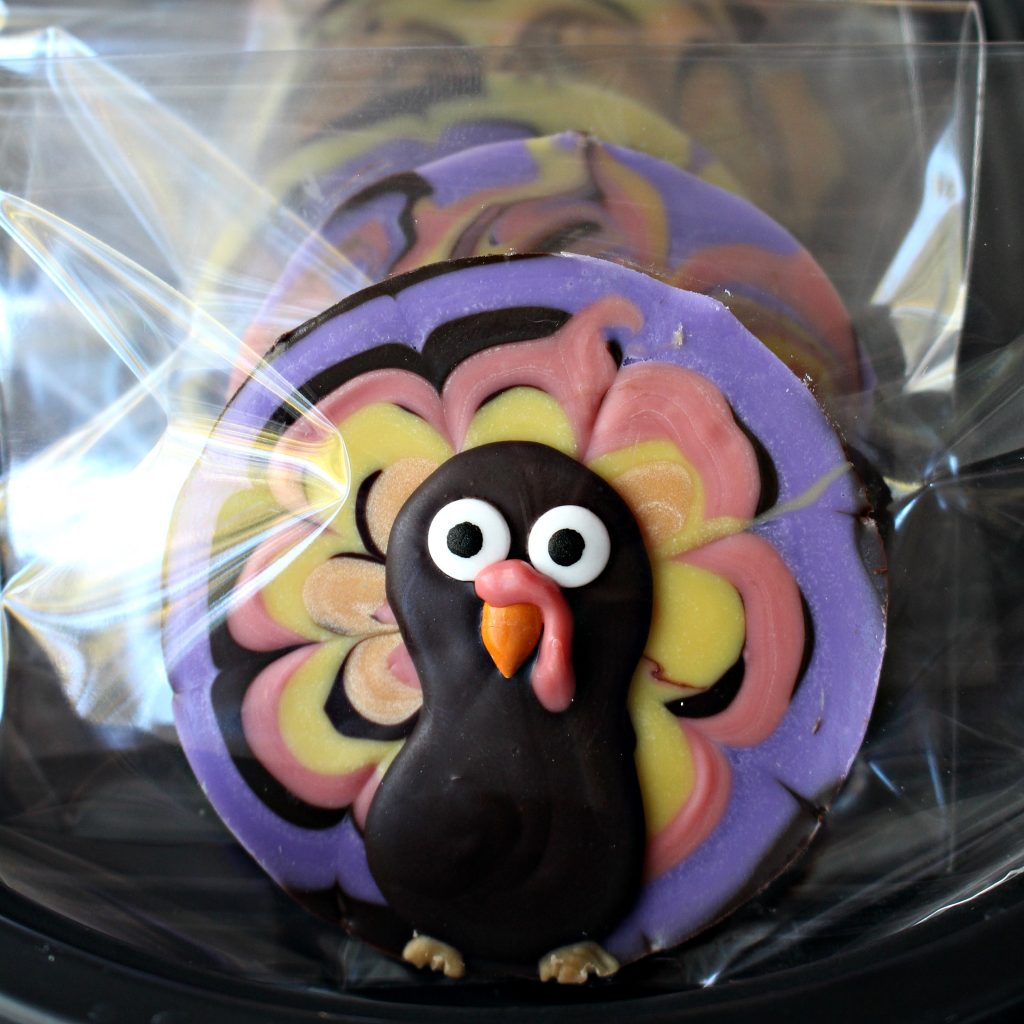 Chocolate Bark Thanksgiving Turkeys - The Monday Box