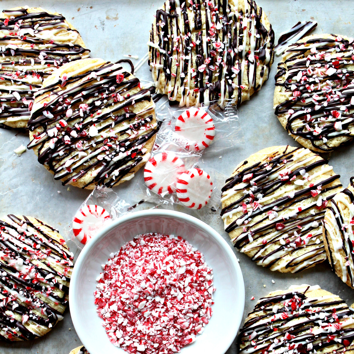 Peppermint Crunch Cookies - The Monday Box