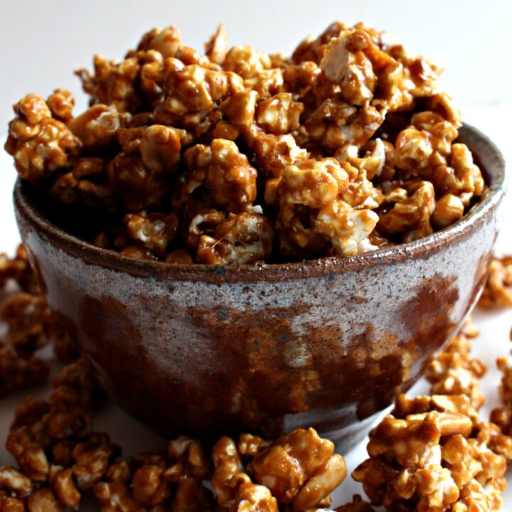 Caramel Popcorn with Peanuts - The Monday Box