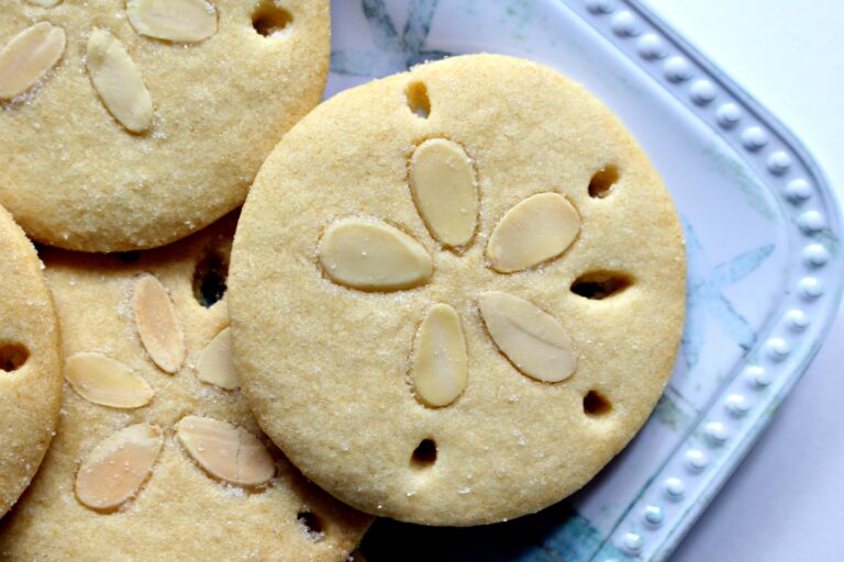 Almond Sand Dollar Cookies - The Monday Box
