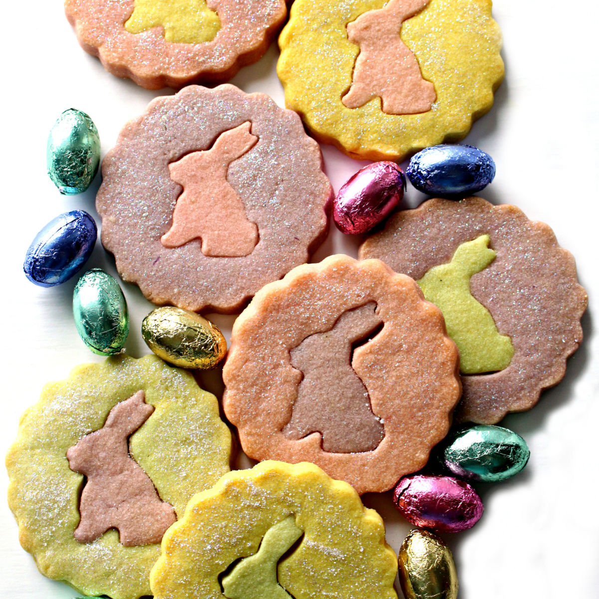 Easter Cutout Shortbread Cookies - The Monday Box