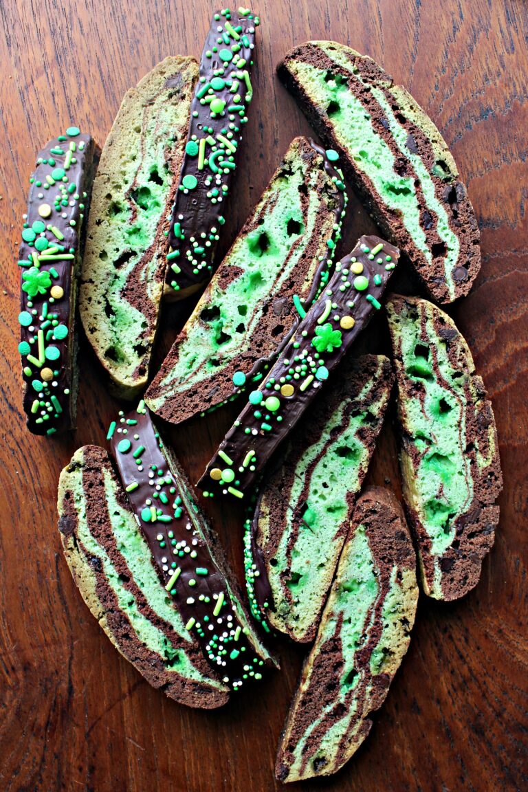 Chocolate Mint Biscotti - The Monday Box