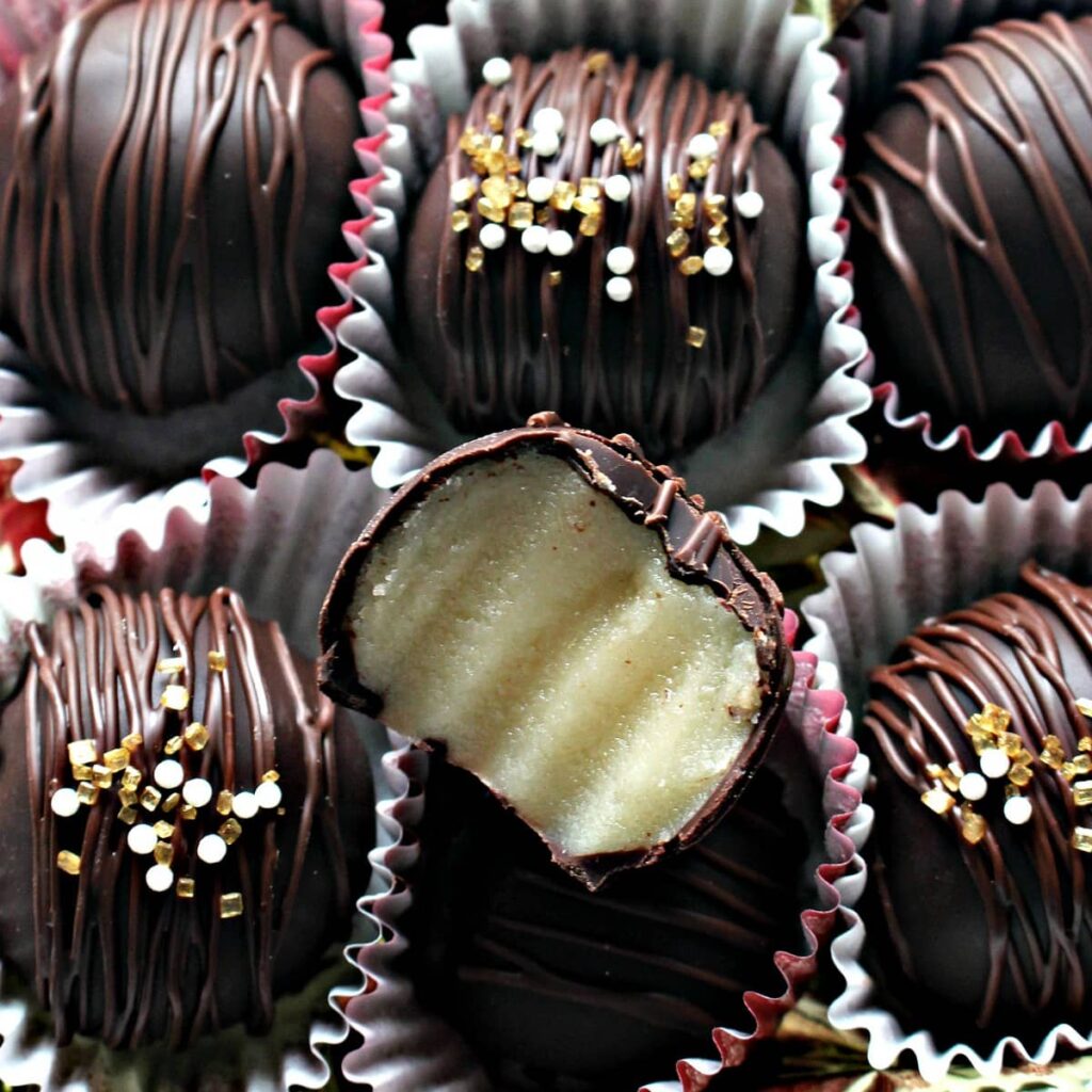 Marzipan Chocolates - The Monday Box
