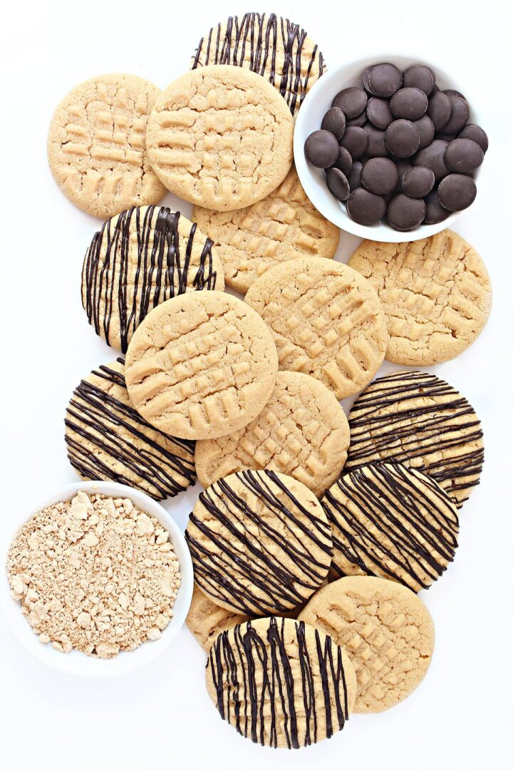 Peanut Butter Powder Cookies - The Monday Box