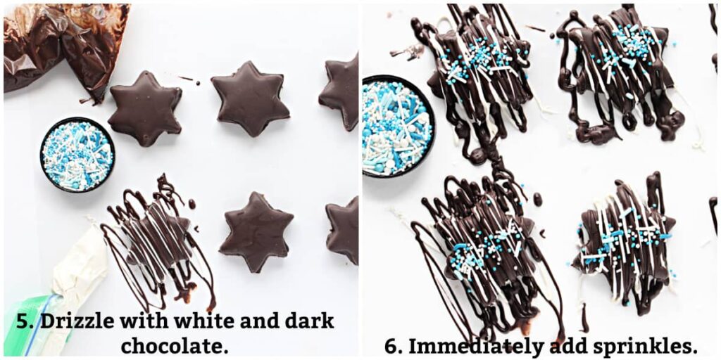 Chocolate Peanut Butter Hanukkah Candy - The Monday Box