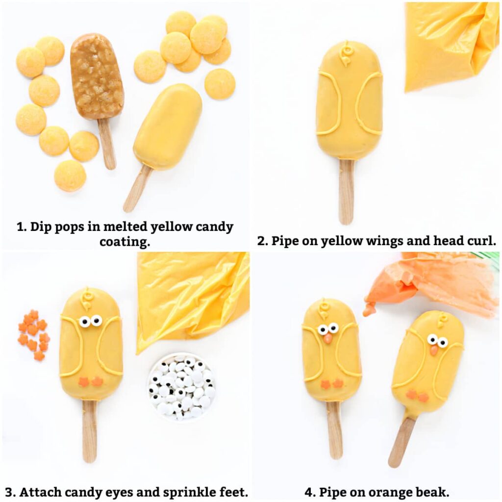 Easter Peanut Chews Candy Pops - The Monday Box