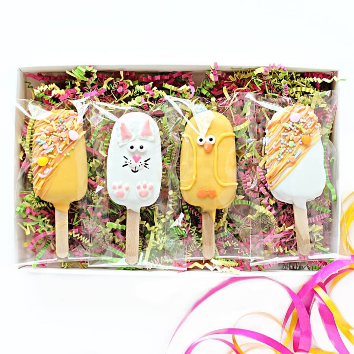 Easter Peanut Chews Candy Pops - The Monday Box