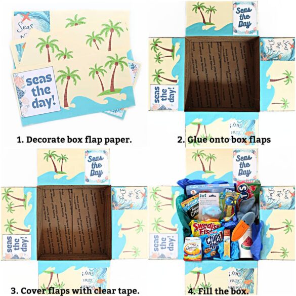 Seas the Day (Beach Theme) Care Package - The Monday Box