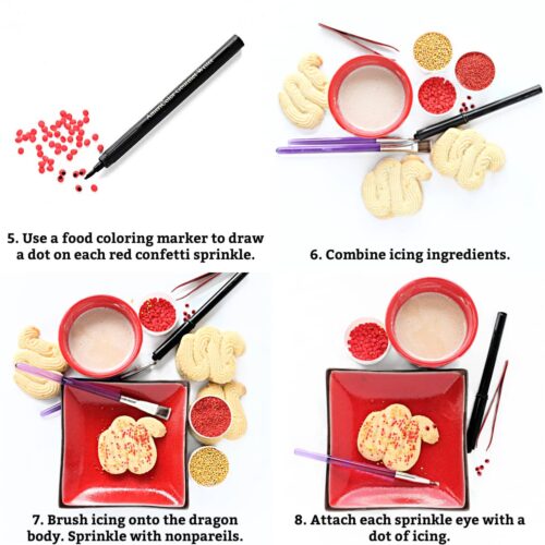 Butter Cookie Dragons ( 龙饼 ) for Chinese New Year - The Monday Box