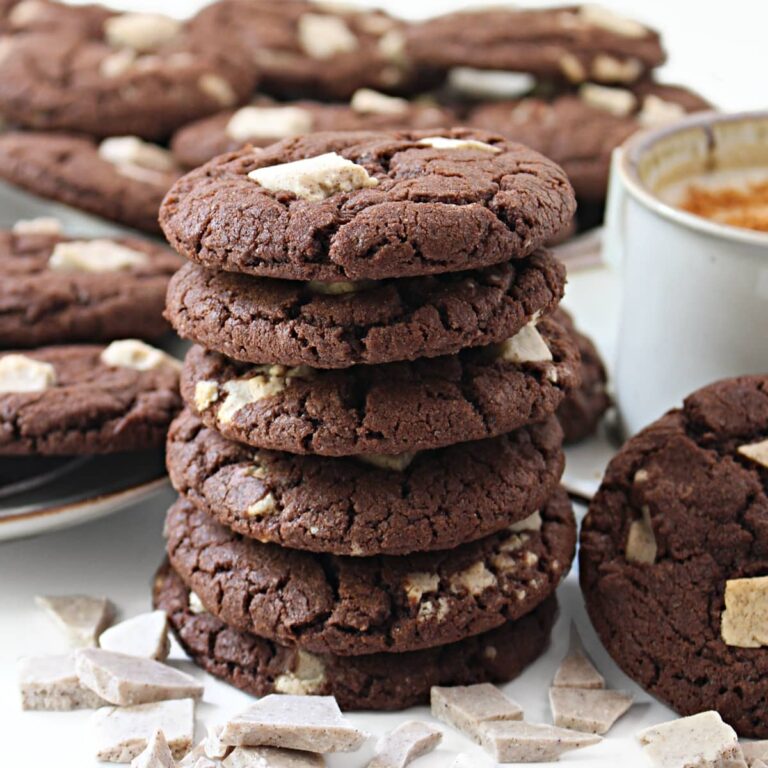 Cappuccino Cookies with Homemade Cappuccino Chips - The Monday Box